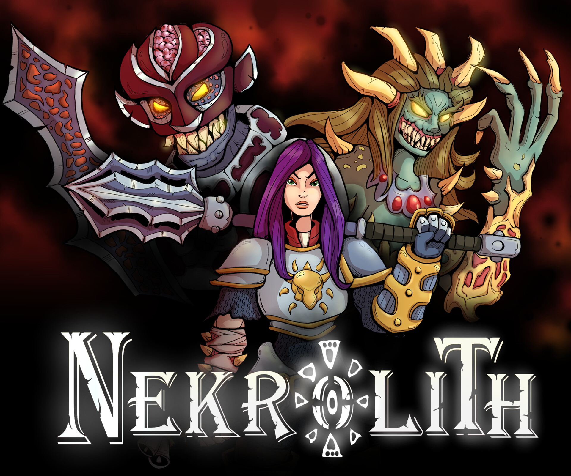 ArtStation - Key Art for Video Game Nekrolith