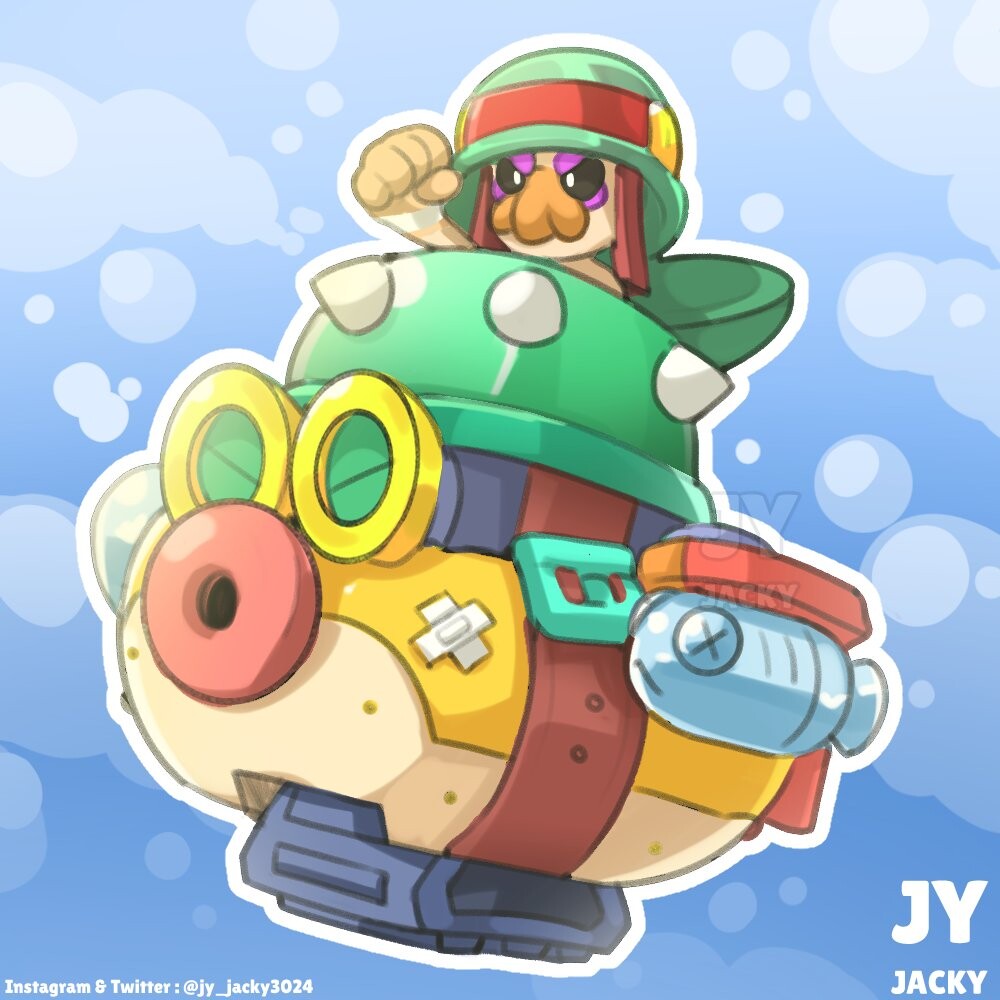 ArtStation - Hank :3 Brawl Stars fanart