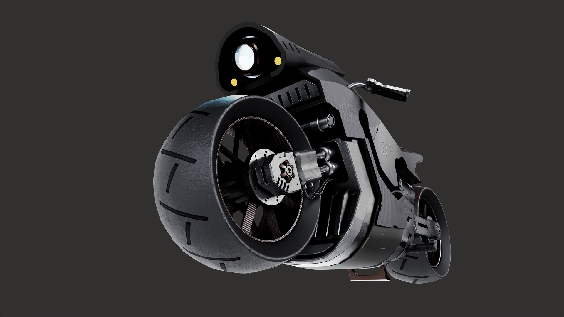 ArtStation - Sci-fi MotorBike