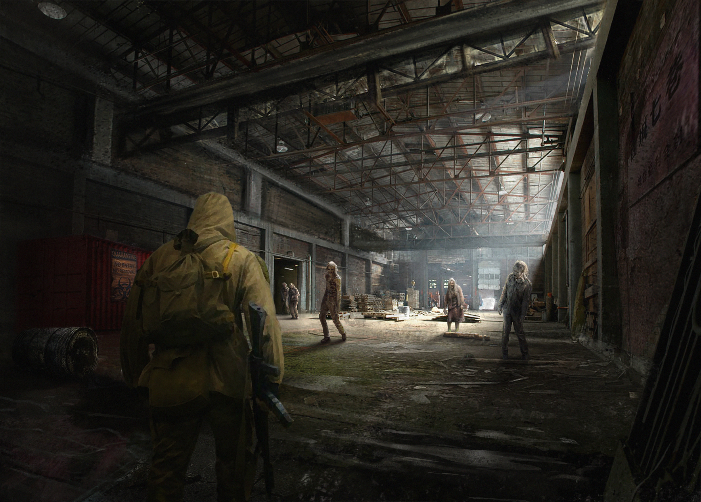 Zombie Apocalypse Concept Art