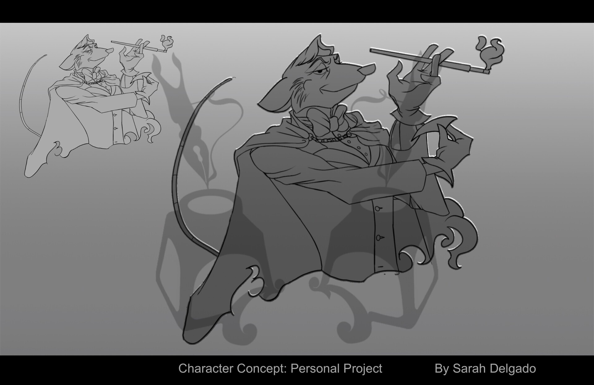 ArtStation - Rat Villain from Portfolio