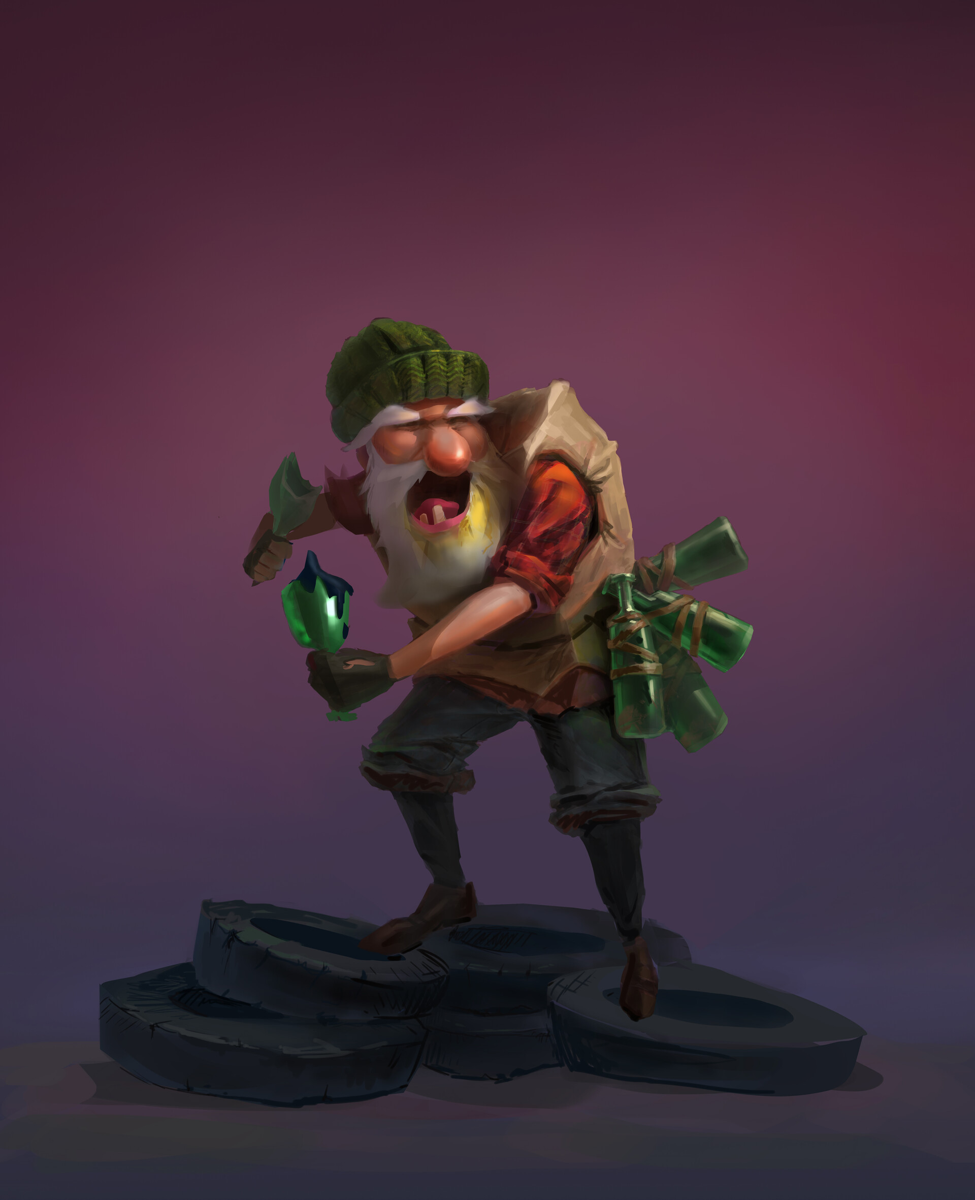 ArtStation - Old Mike