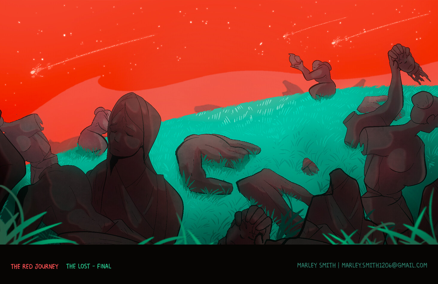 Marley Smith Portfolio - ENVIRONMENTAL CONCEPT ART - THE RED JOURNEY