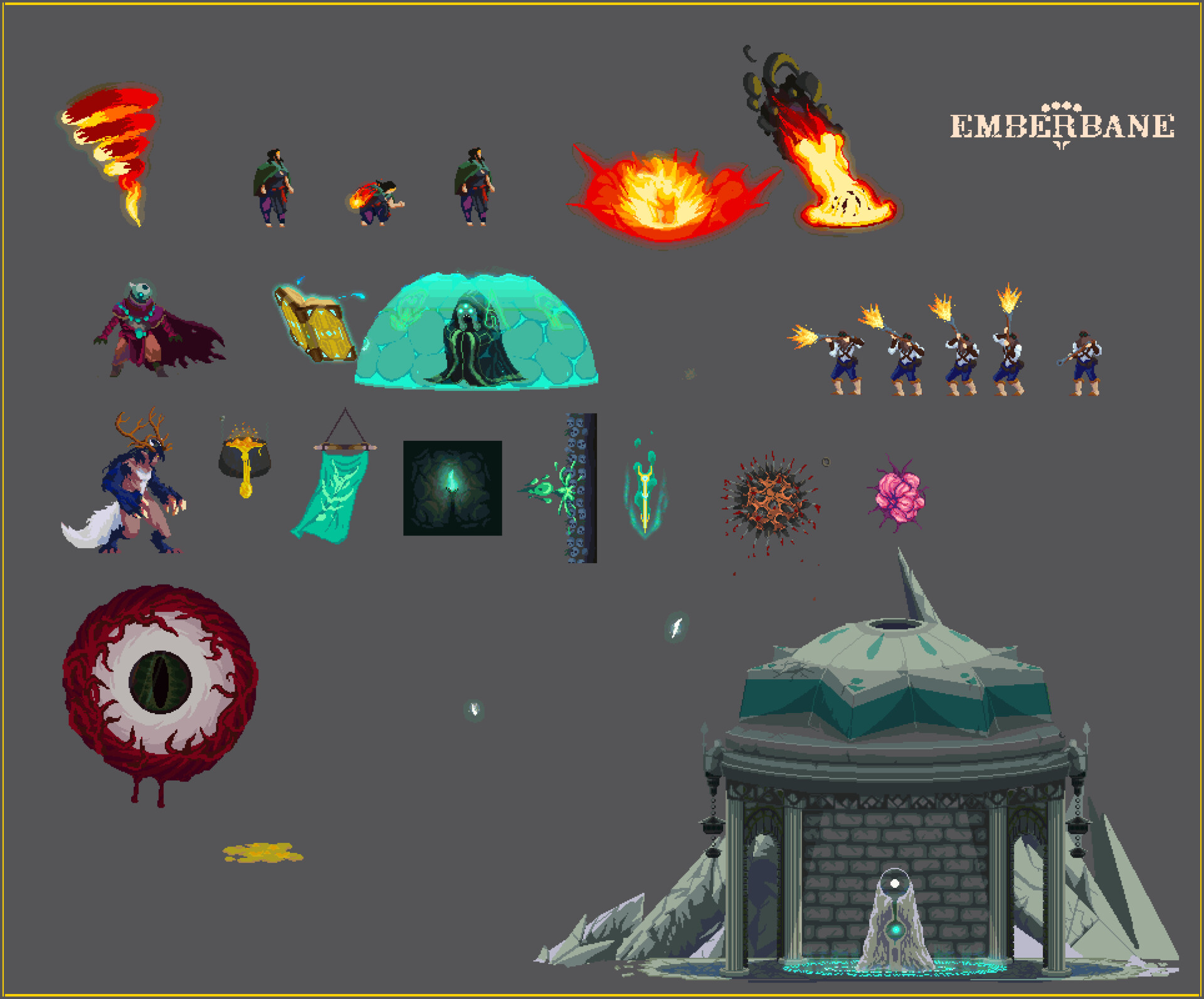 ArtStation - Animations for Emberbane