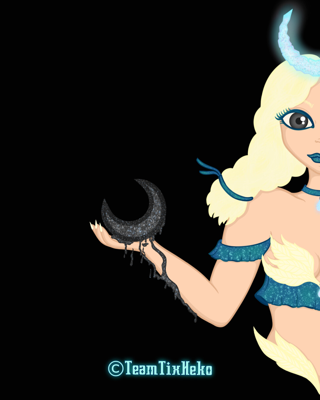 TeamTixHeko - "Maggie the Magpie" (2023) by Tix 🌕