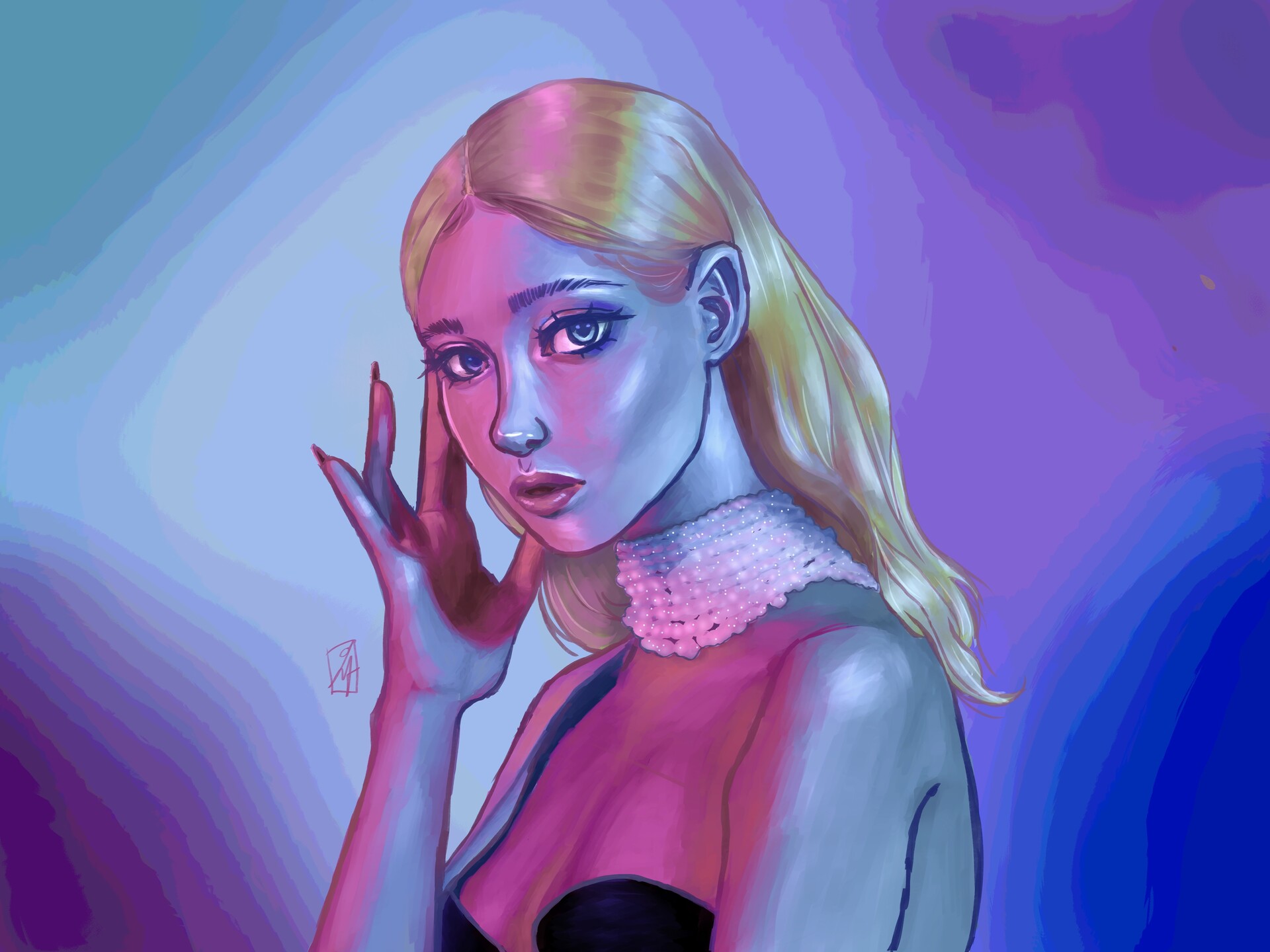ArtStation - Neon lighting practice