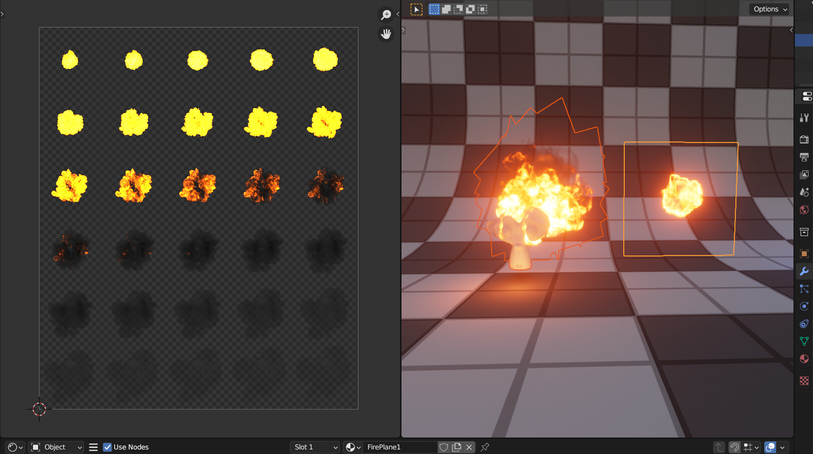 Ness - Realtime Fire VFX in Blender