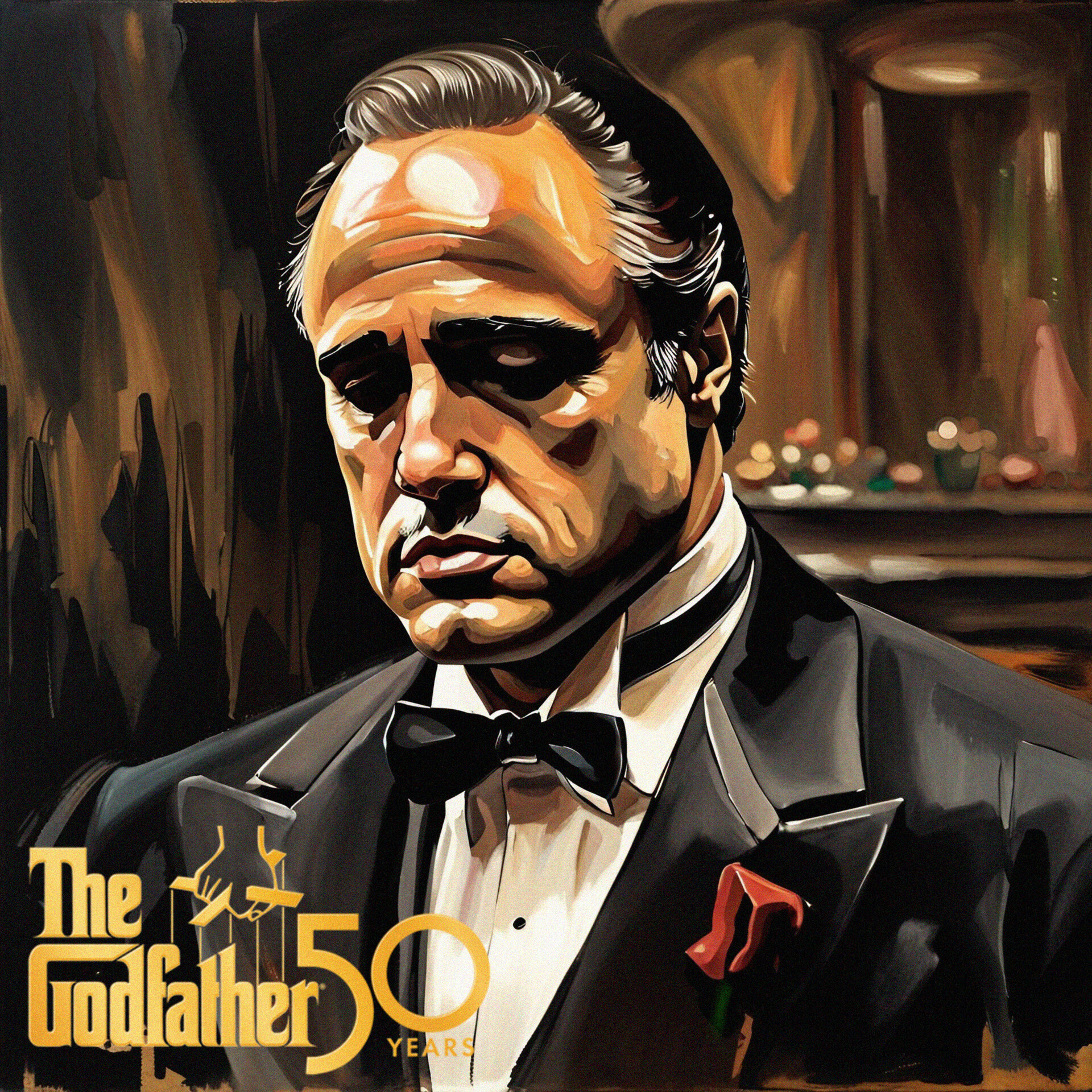 Damon Pridgen - Movie Promotion Concept Piece for "The Godfather"