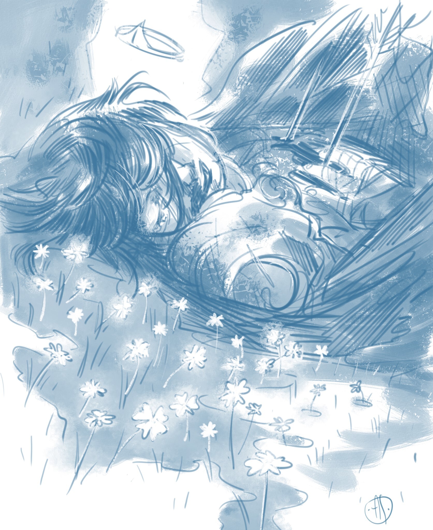 Alessia Sagnotti - Little Girl and the Unnamed Knight _a Tale