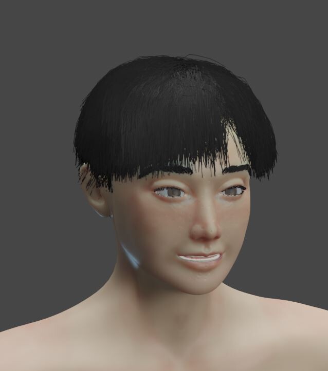 ArtStation - Facial model (wip)