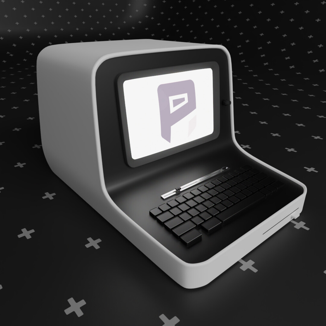 ArtStation - Fallout inspired computer