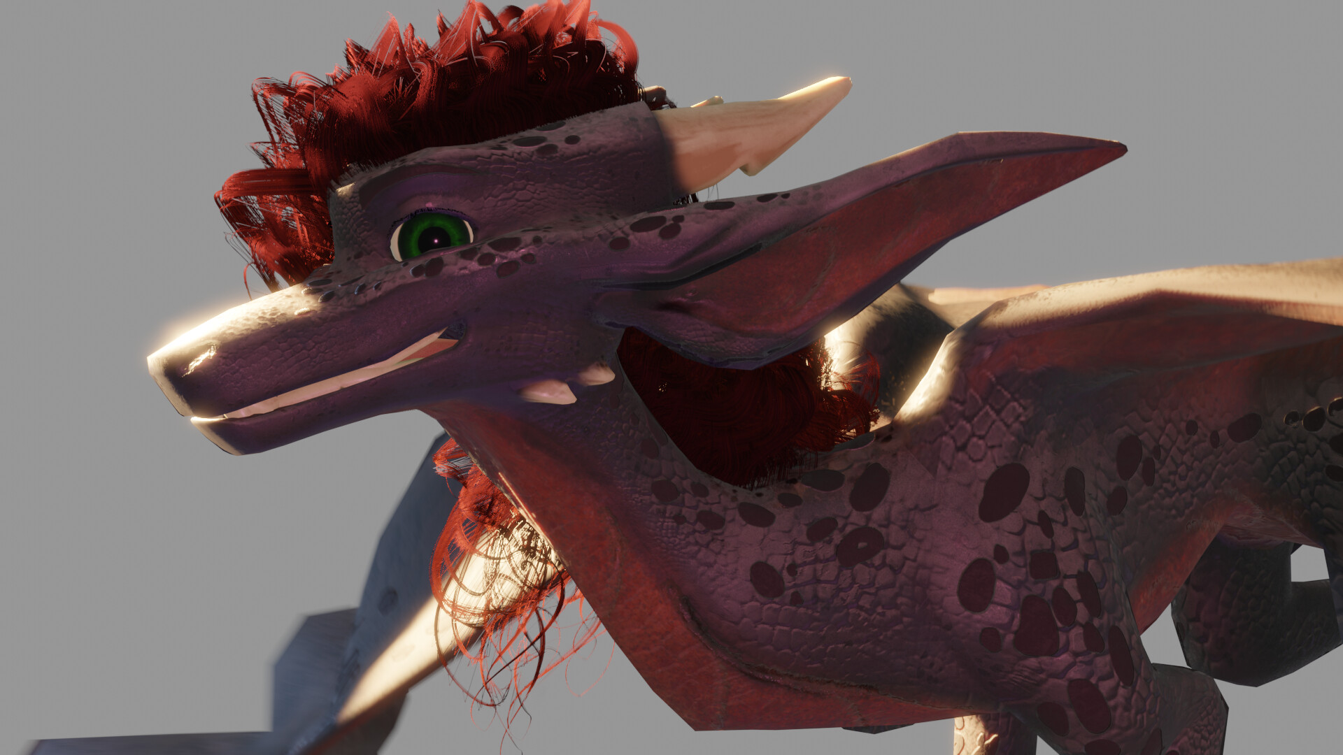 ArtStation - Shadow the Dragon Character Model