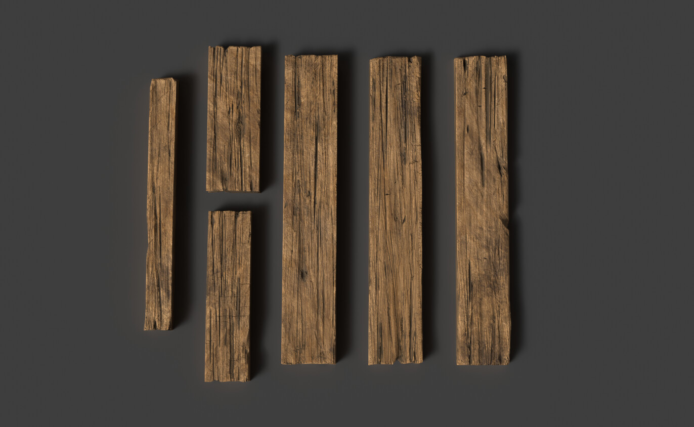 ArtStation - Basic Plank Kit