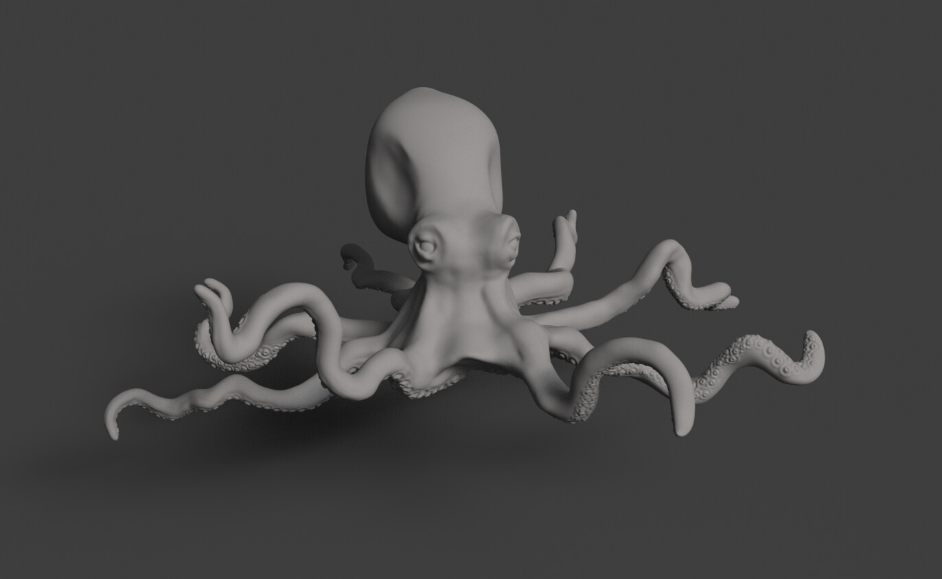 ArtStation - Octopus Model