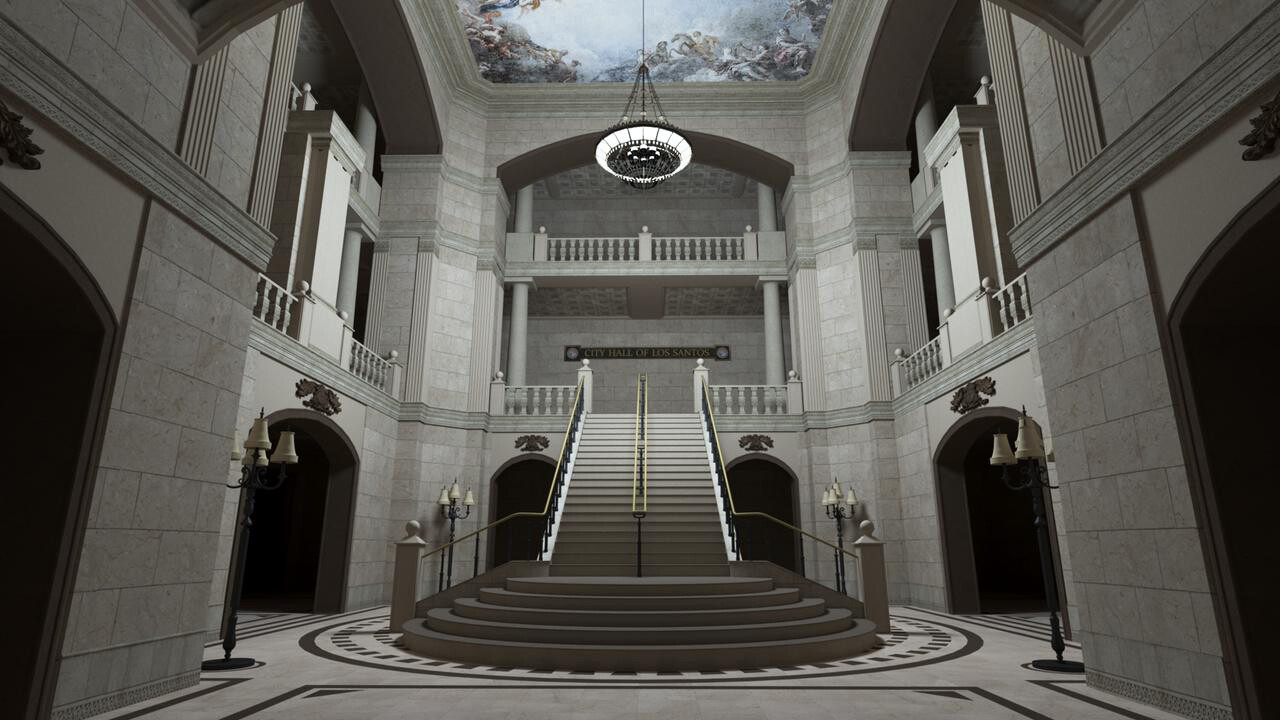 ArtStation - City Hall