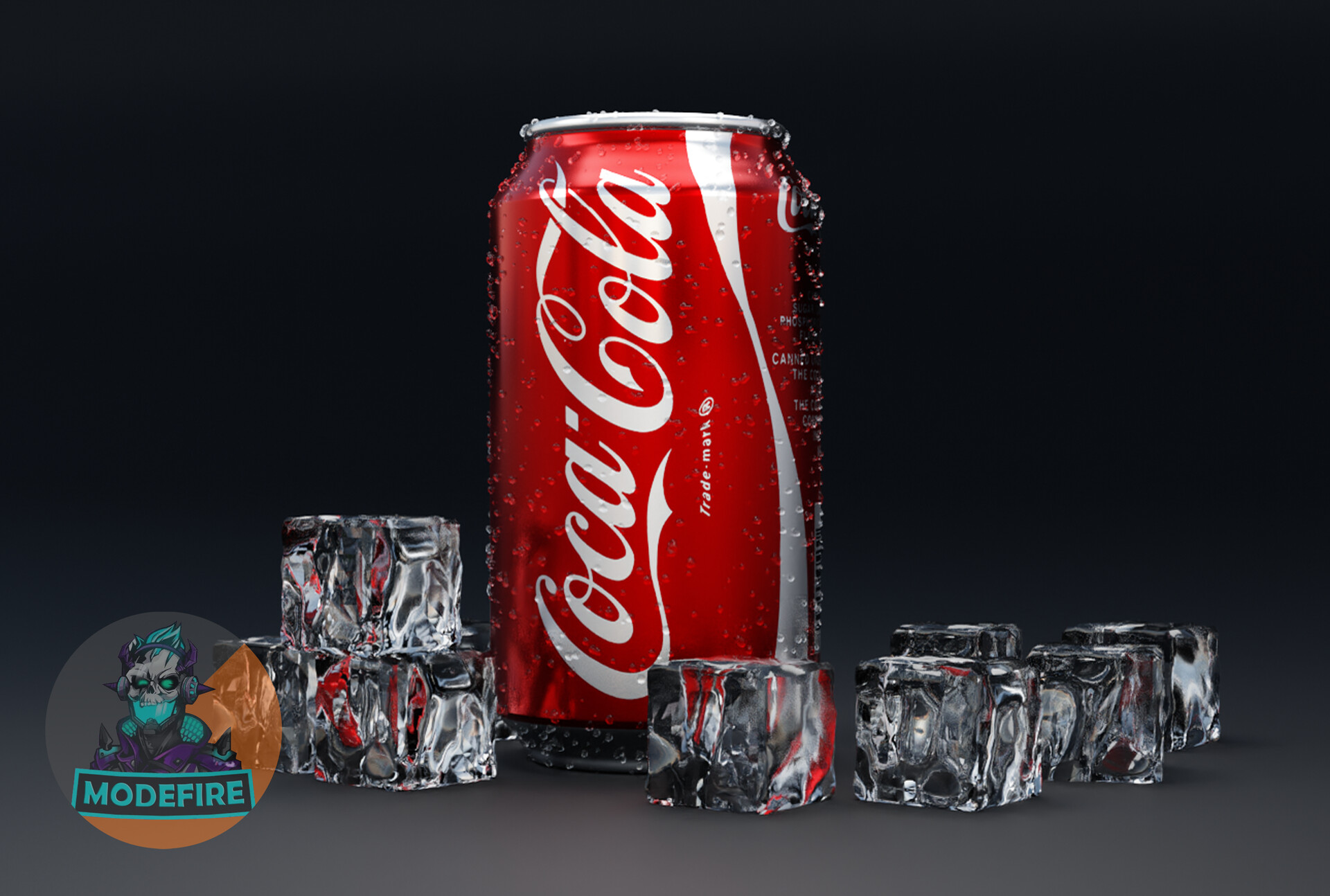 ArtStation - Coke can