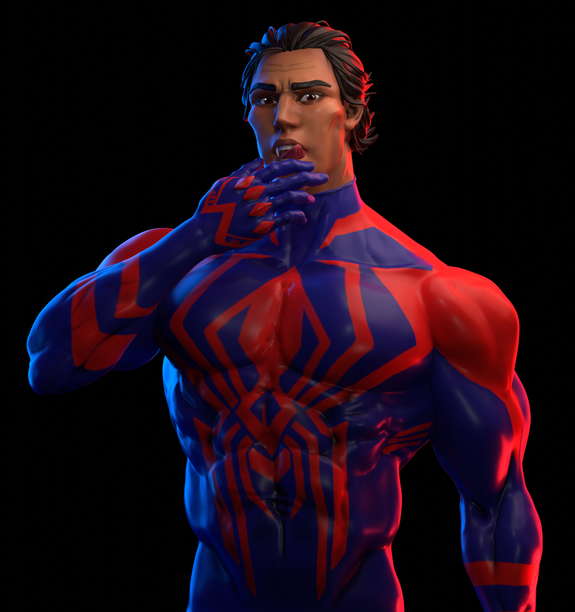 ArtStation - ATSV : MIguel O'Hara Fan art