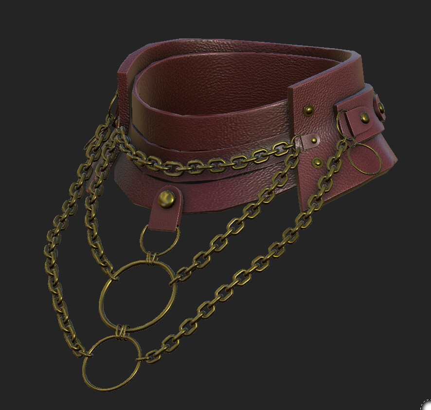 Leather Collar Punk