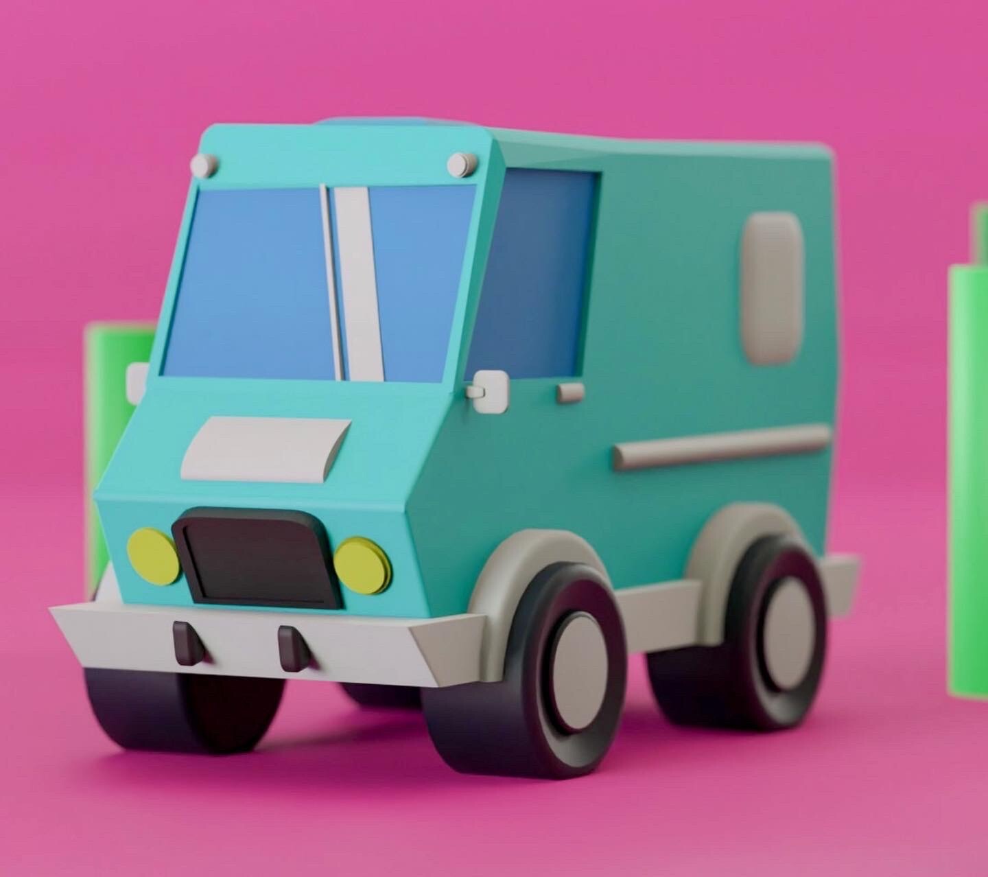 ArtStation - 3d Blender cartoon style modeling