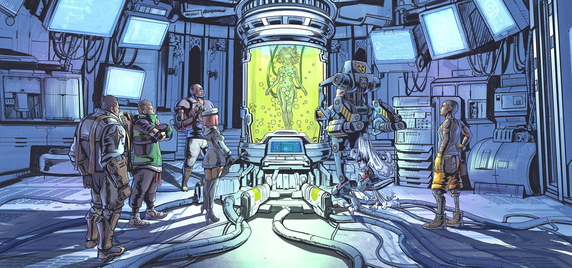 ArtStation - crossover artwork