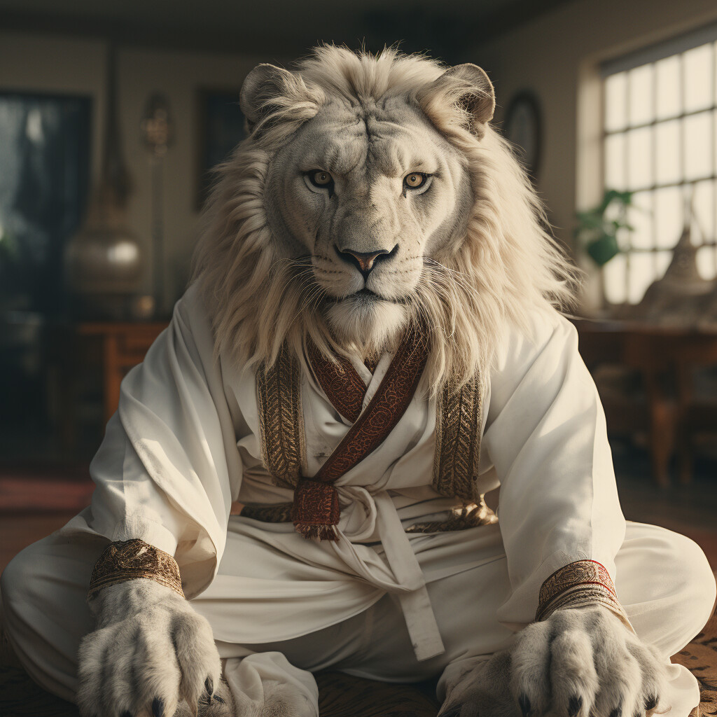 Lion With Human Body