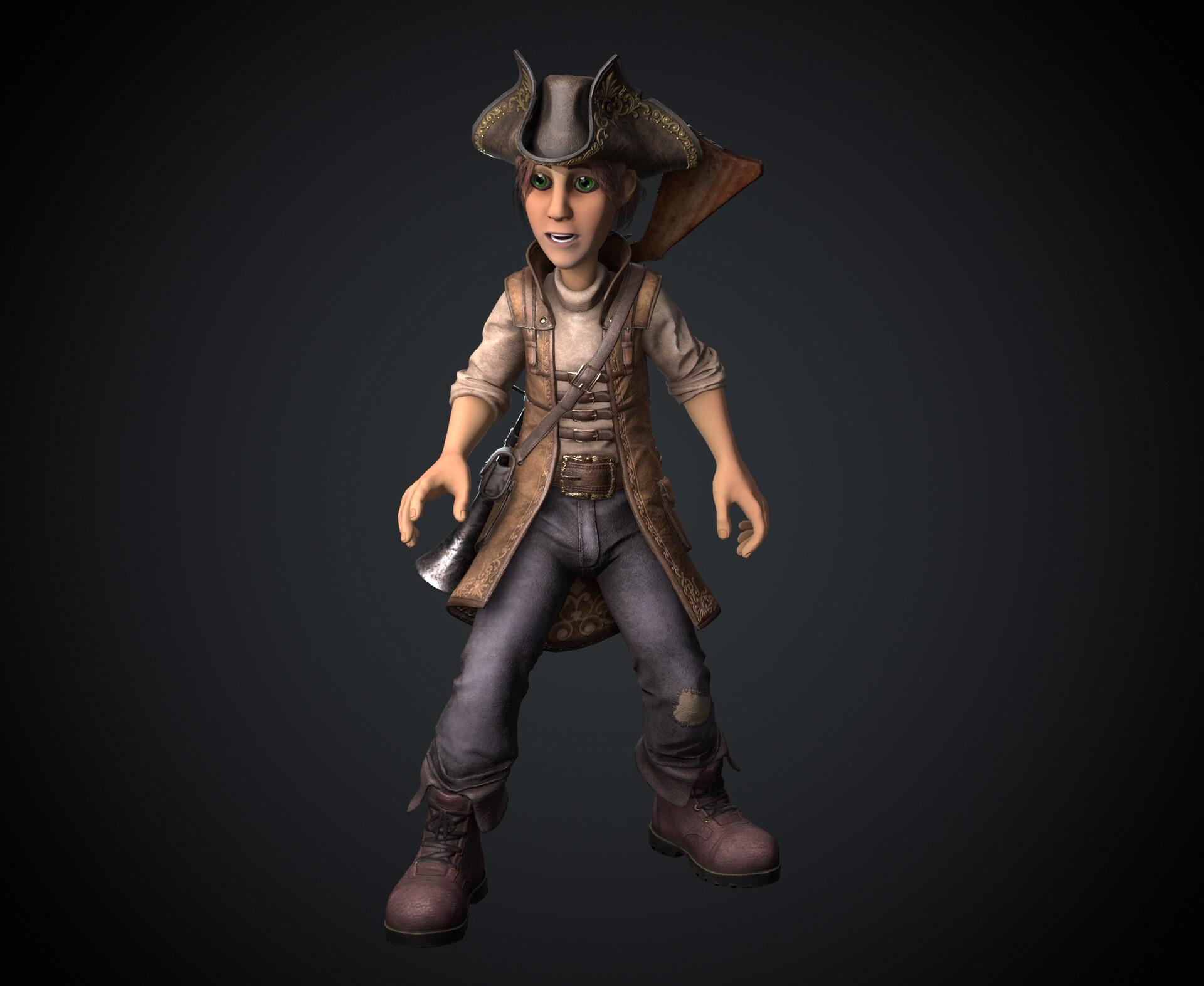 ArtStation - Airship Captain