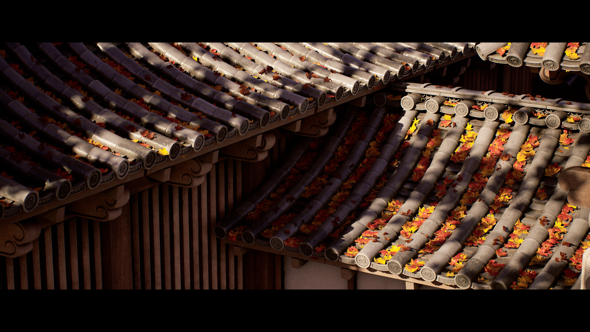 FastTrackTutorials - Japanese Temple Environment - Tutorial End Result