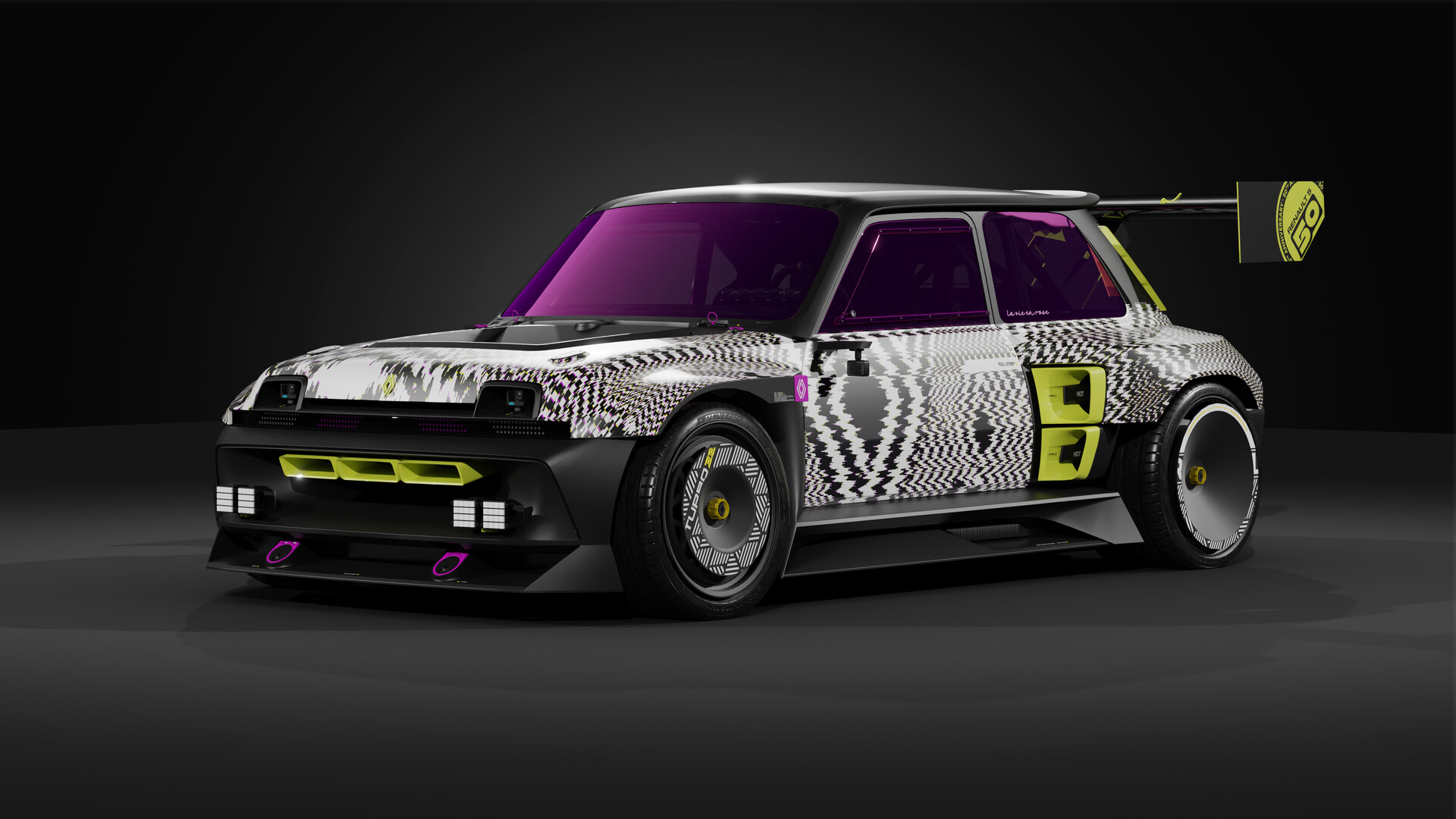 ArtStation - Renault 5 Turbo 3E Concept Car