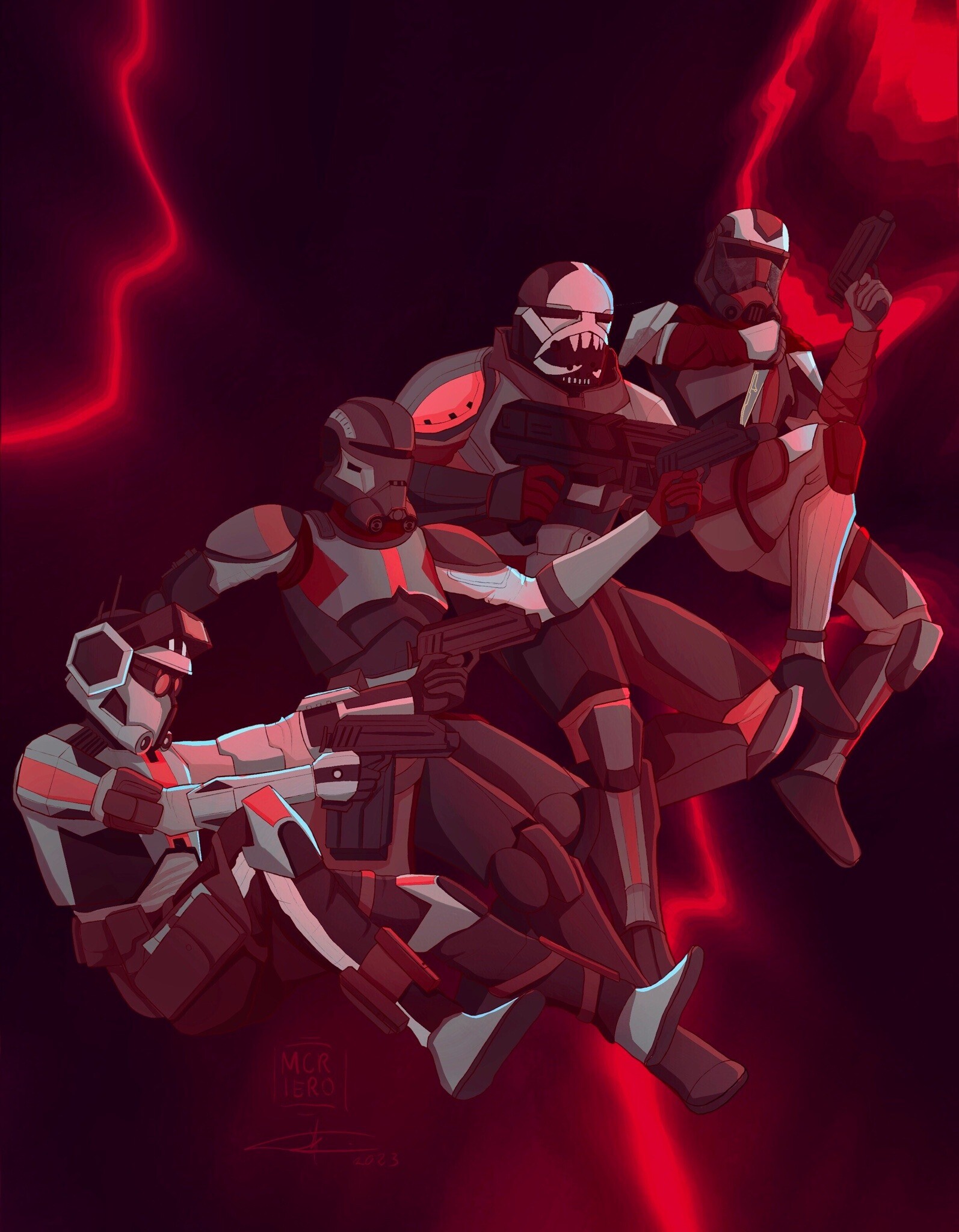 ArtStation - Bad Batch illustration