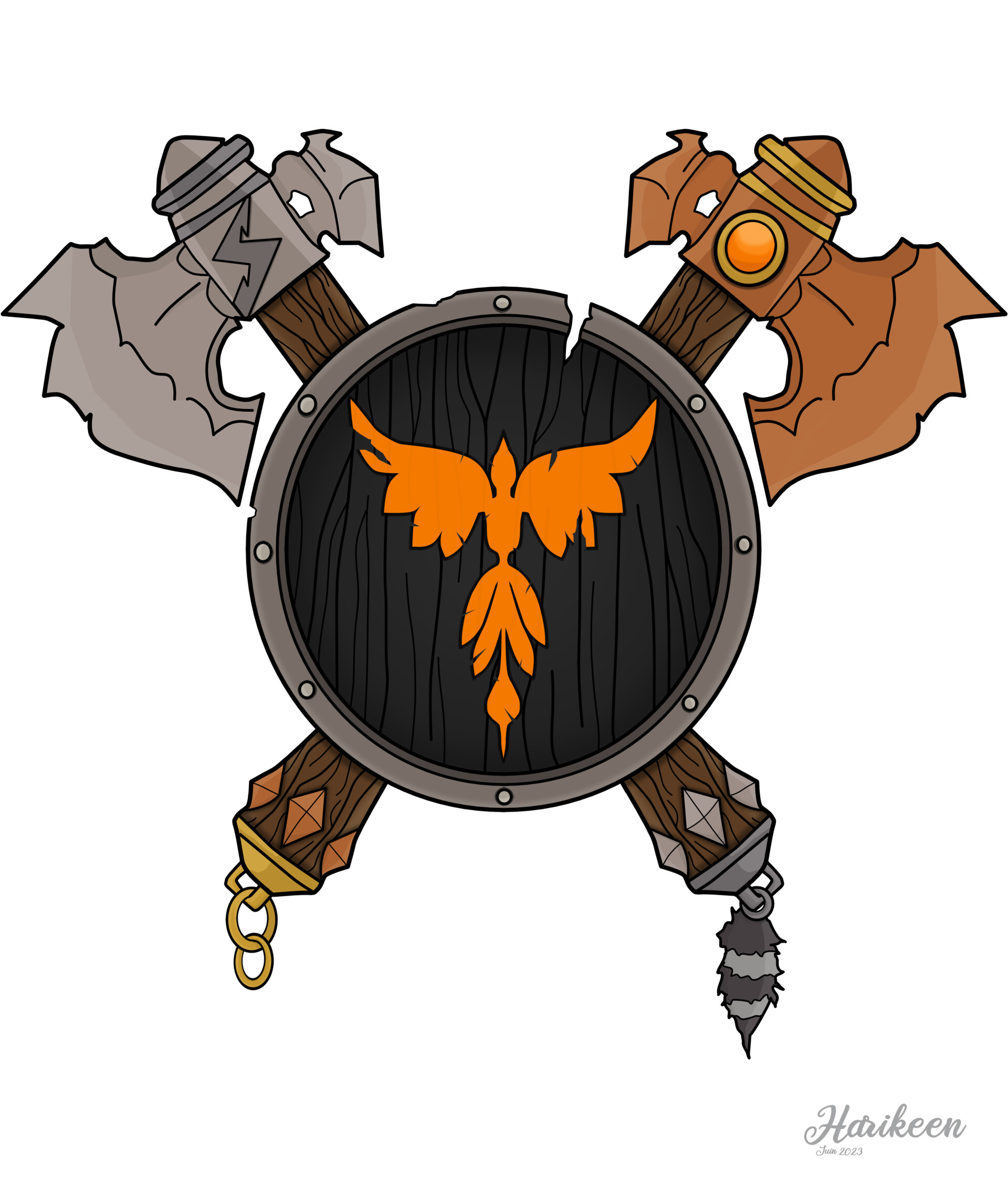 Harikeen - RP Project "Compagnie Crécerine" - 9 coats of arms