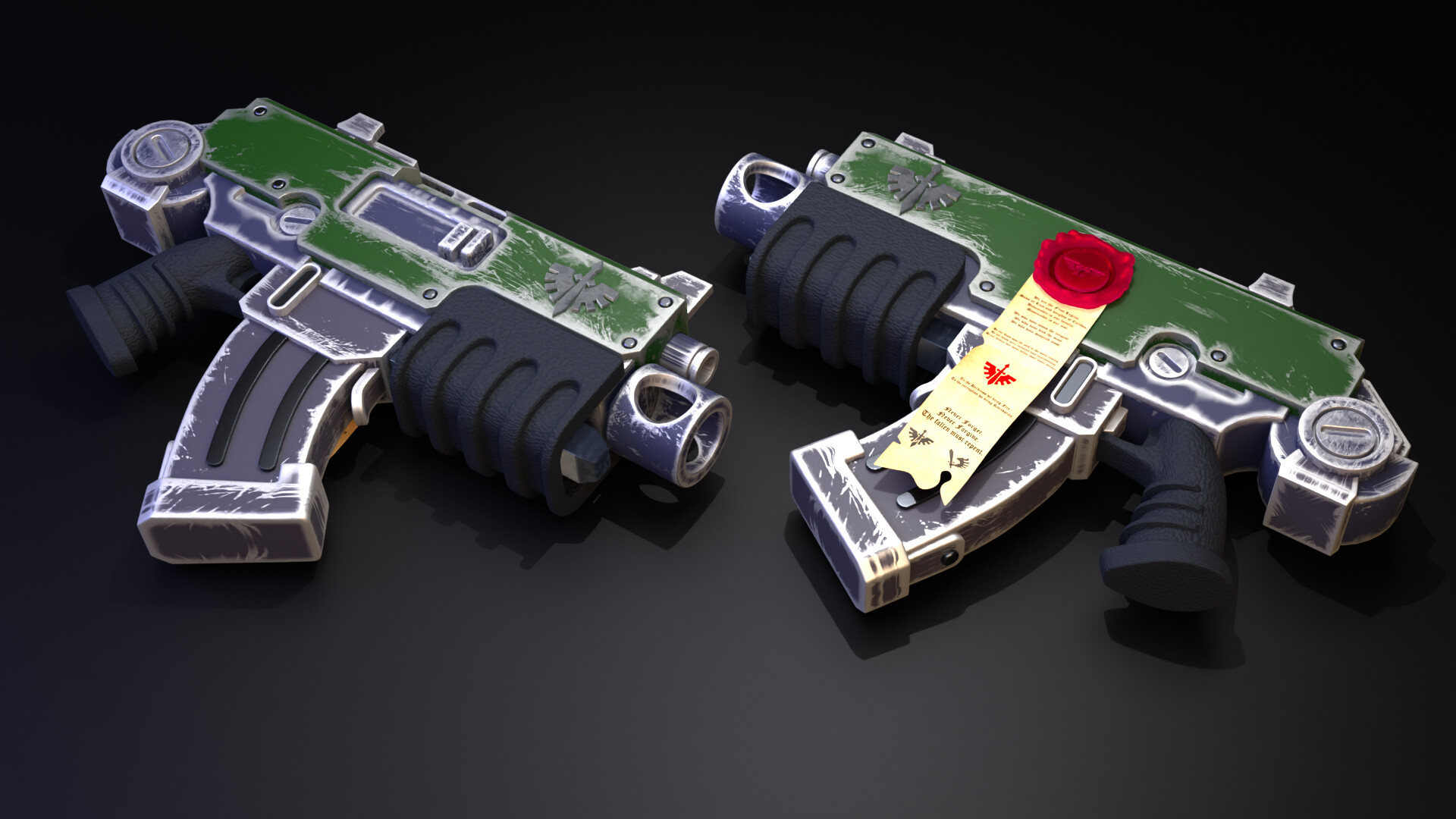 Curzio Ferrara - Dark Angels Bolter