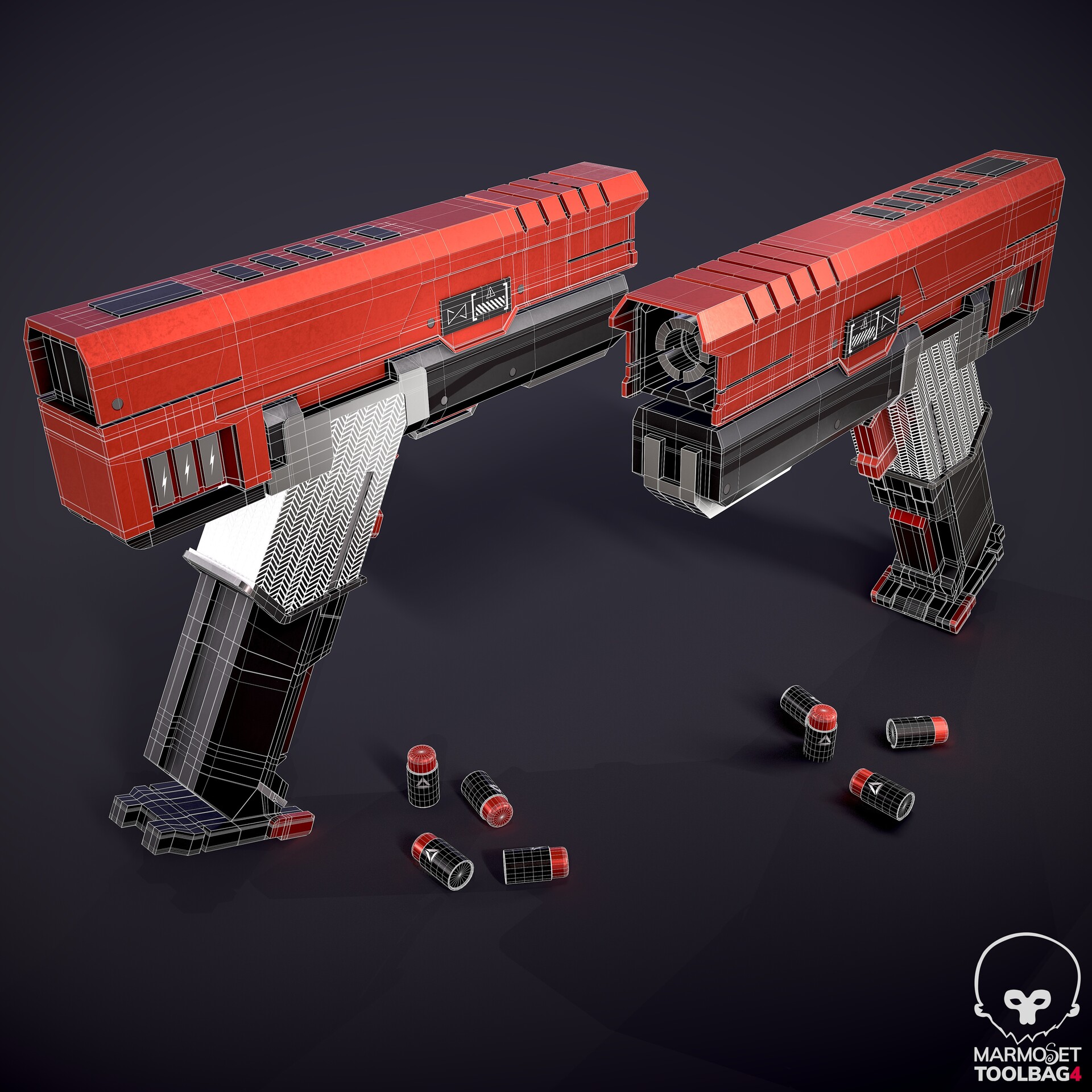 KAMESH KAUSHIK - GAMING 3D PISTOL
