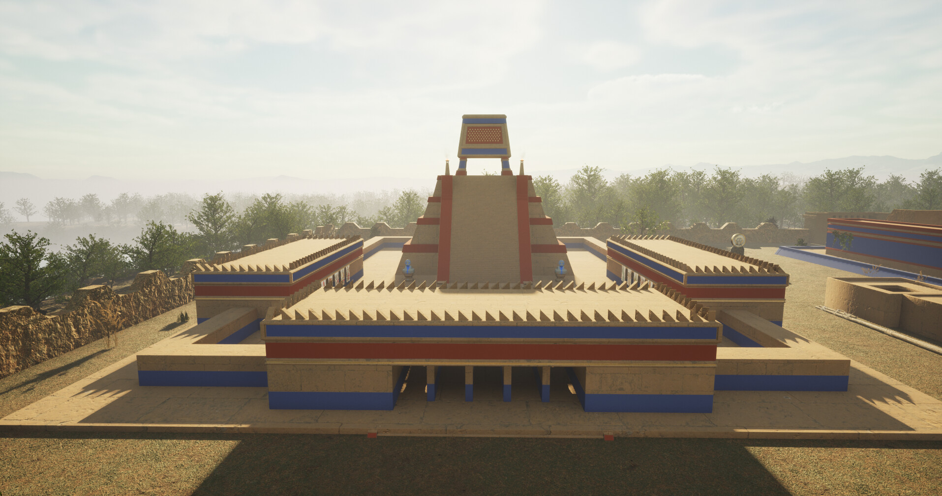 Aztec Sun God Temple