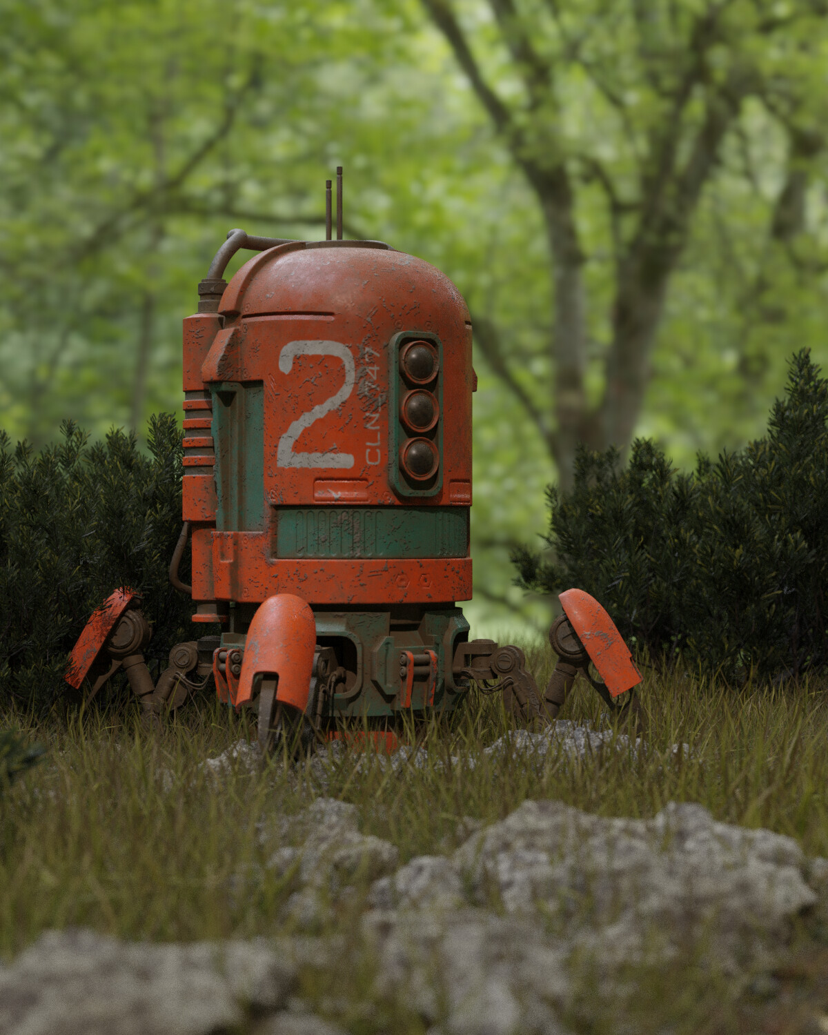 ArtStation - Spider-Bot