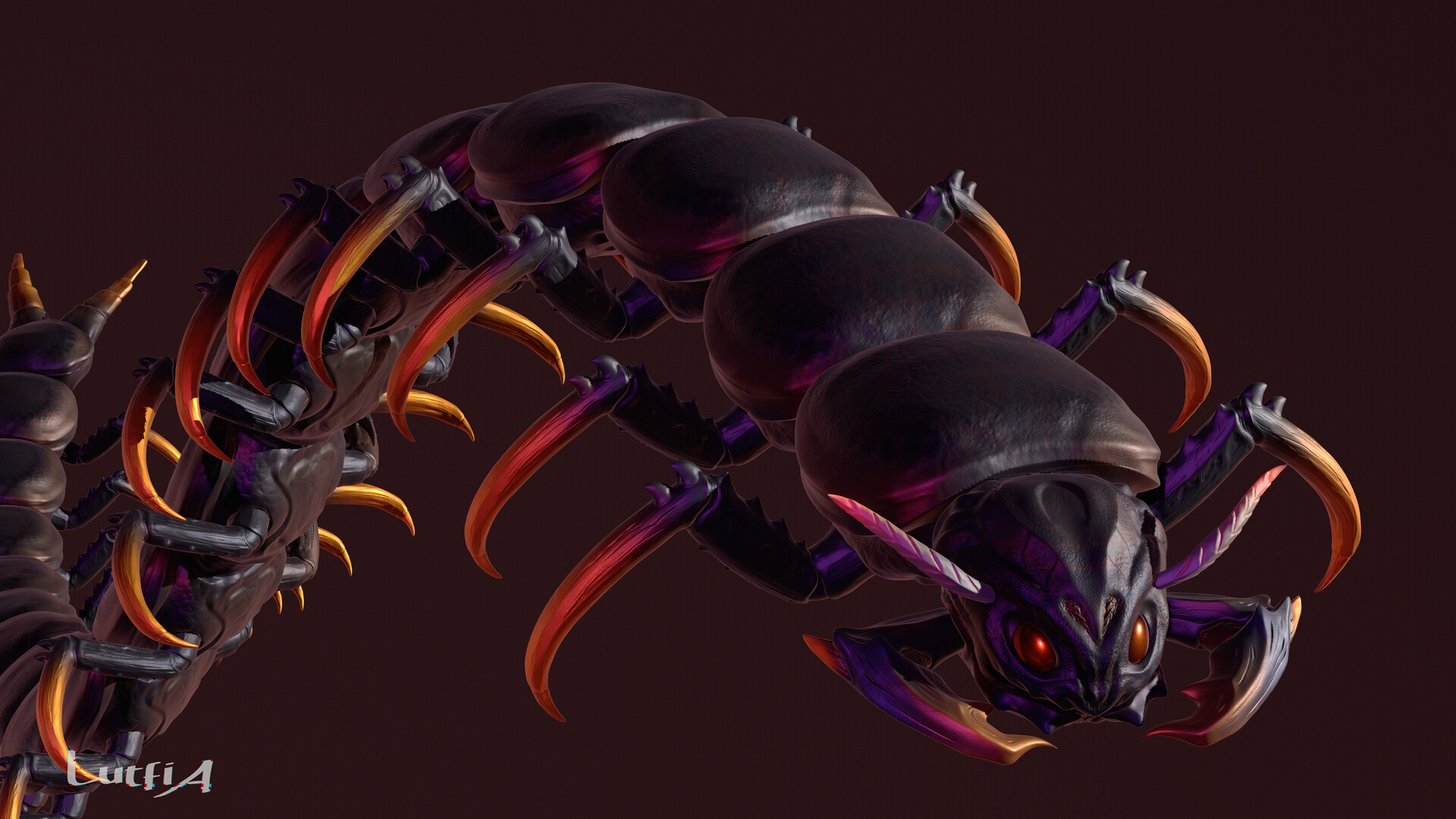 ArtStation - Giant Centipede