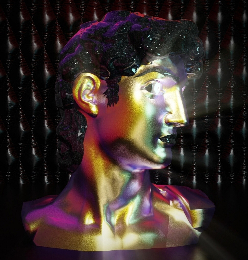 ArtStation - 3d head of David