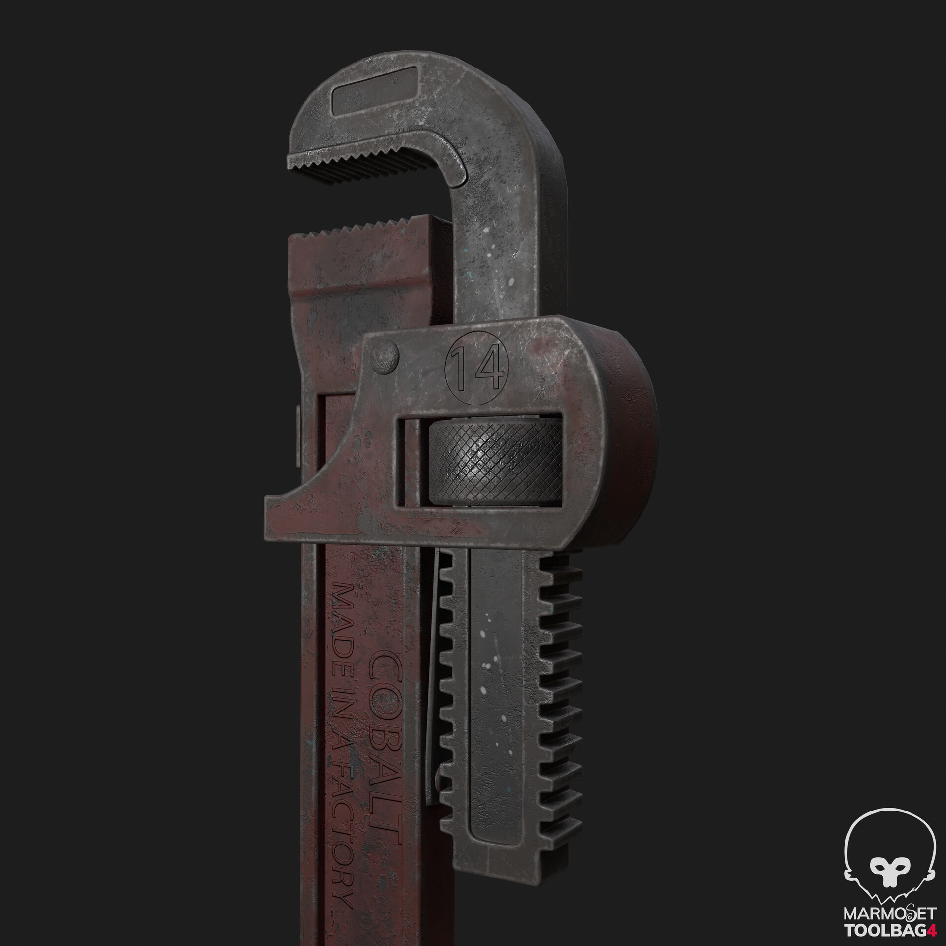 ArtStation - Pipe Wrench Tool