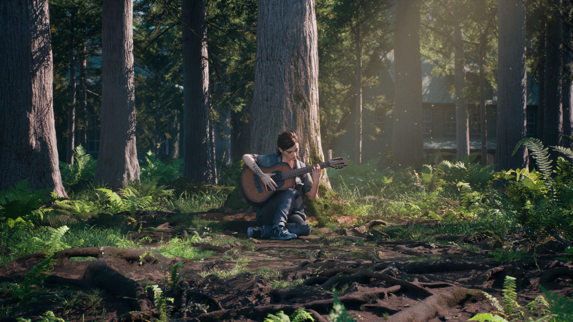 Daniel Esparza - Ellie TLOU 2 Forest - UE 5