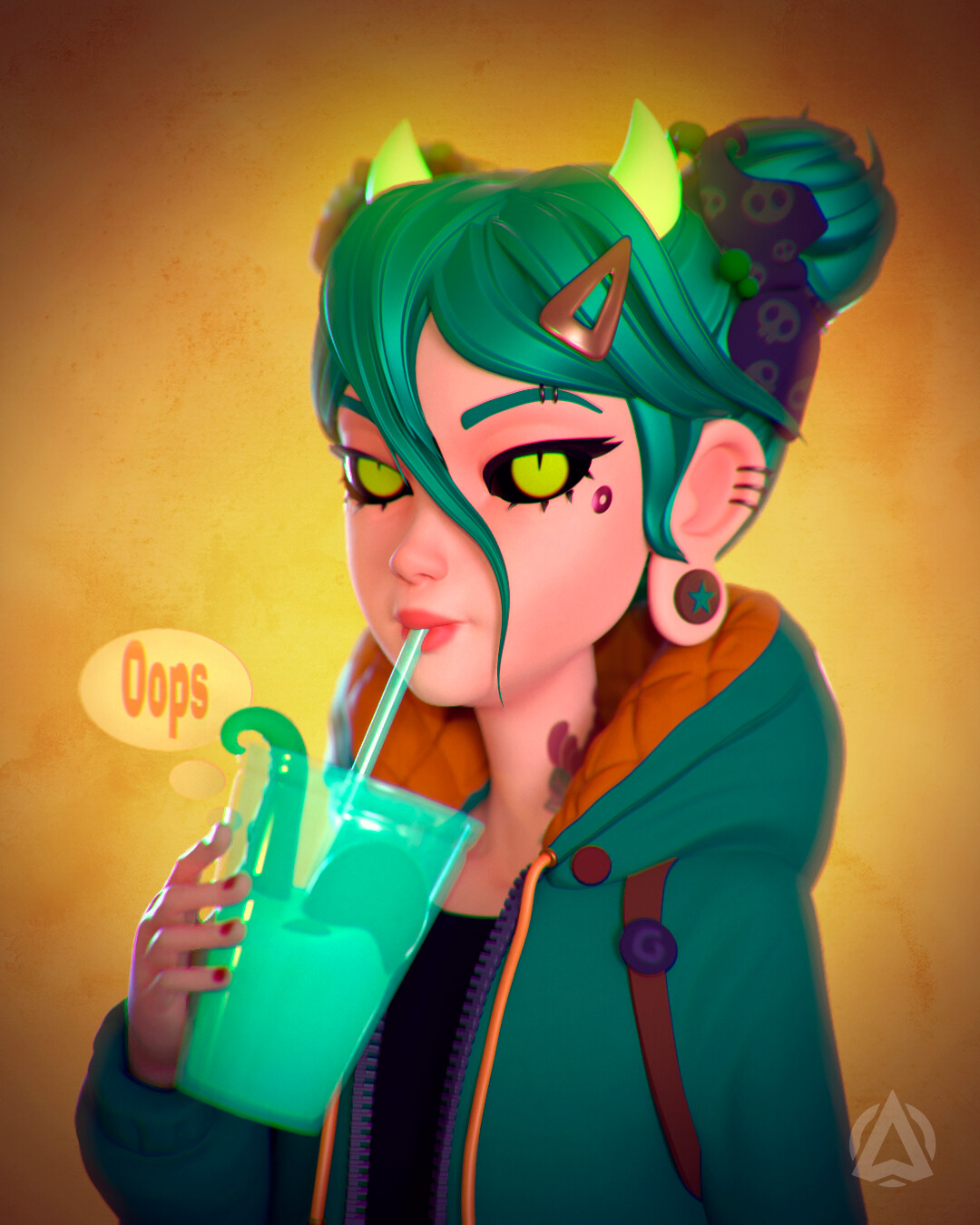 ArtStation - Octopus Soda