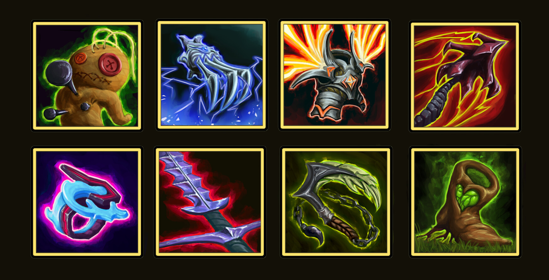 ArtStation - LoL icons