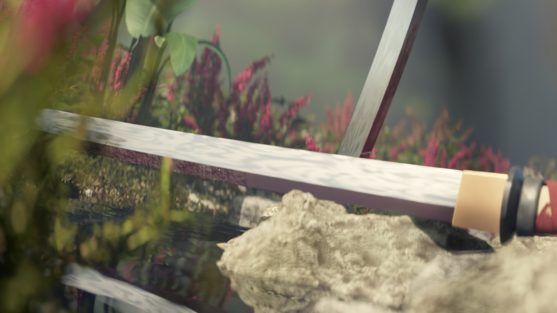 ArtStation - Sword lighting tests