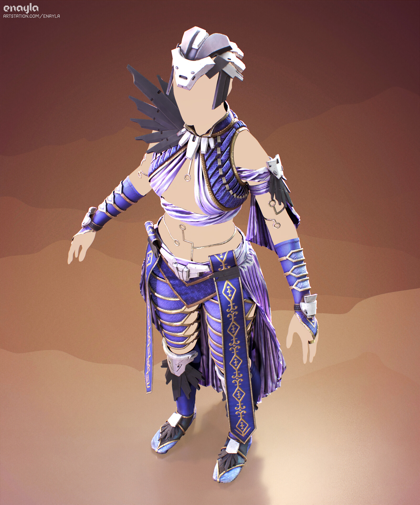 Enayla - HZD Inspired Costume & Armor