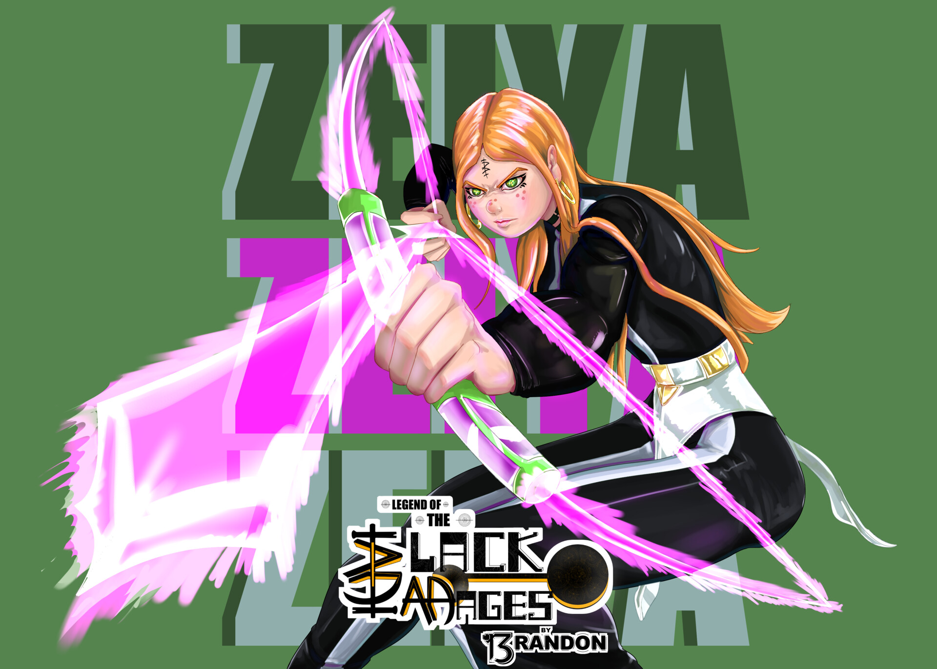 ArtStation - Zeiya - The Legend of the Black Mages