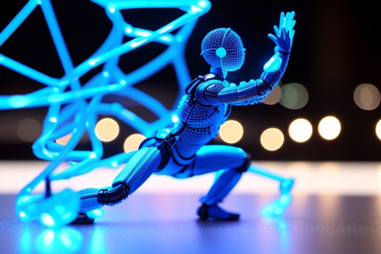 ArtStation - blue humanoid character