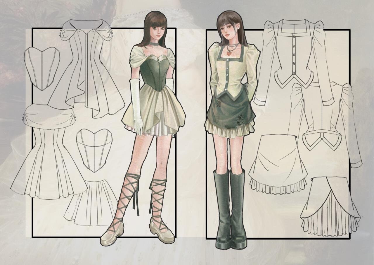 Anime Clothes Designs Dresses