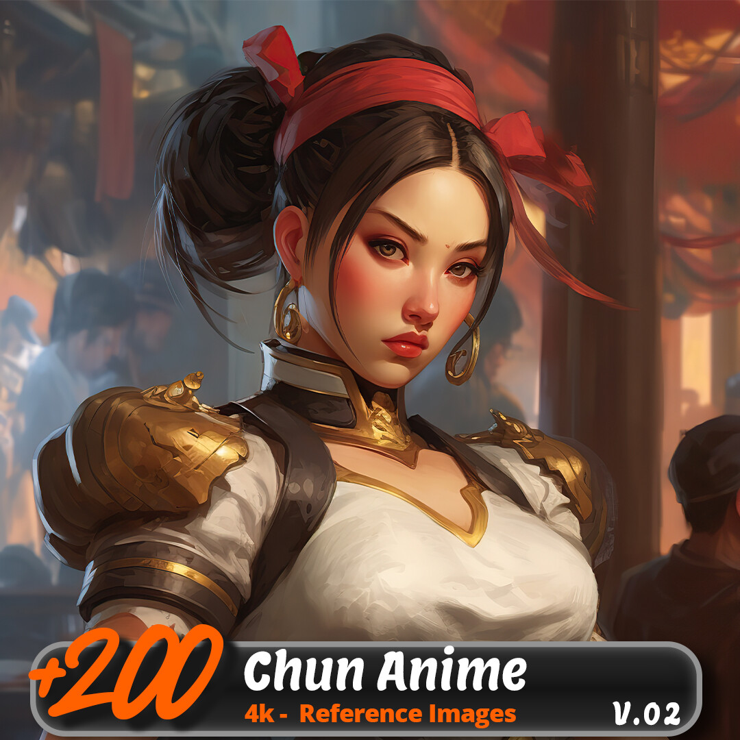 ArtStation - Chun Anime vol.2/ 4K/Reference Image