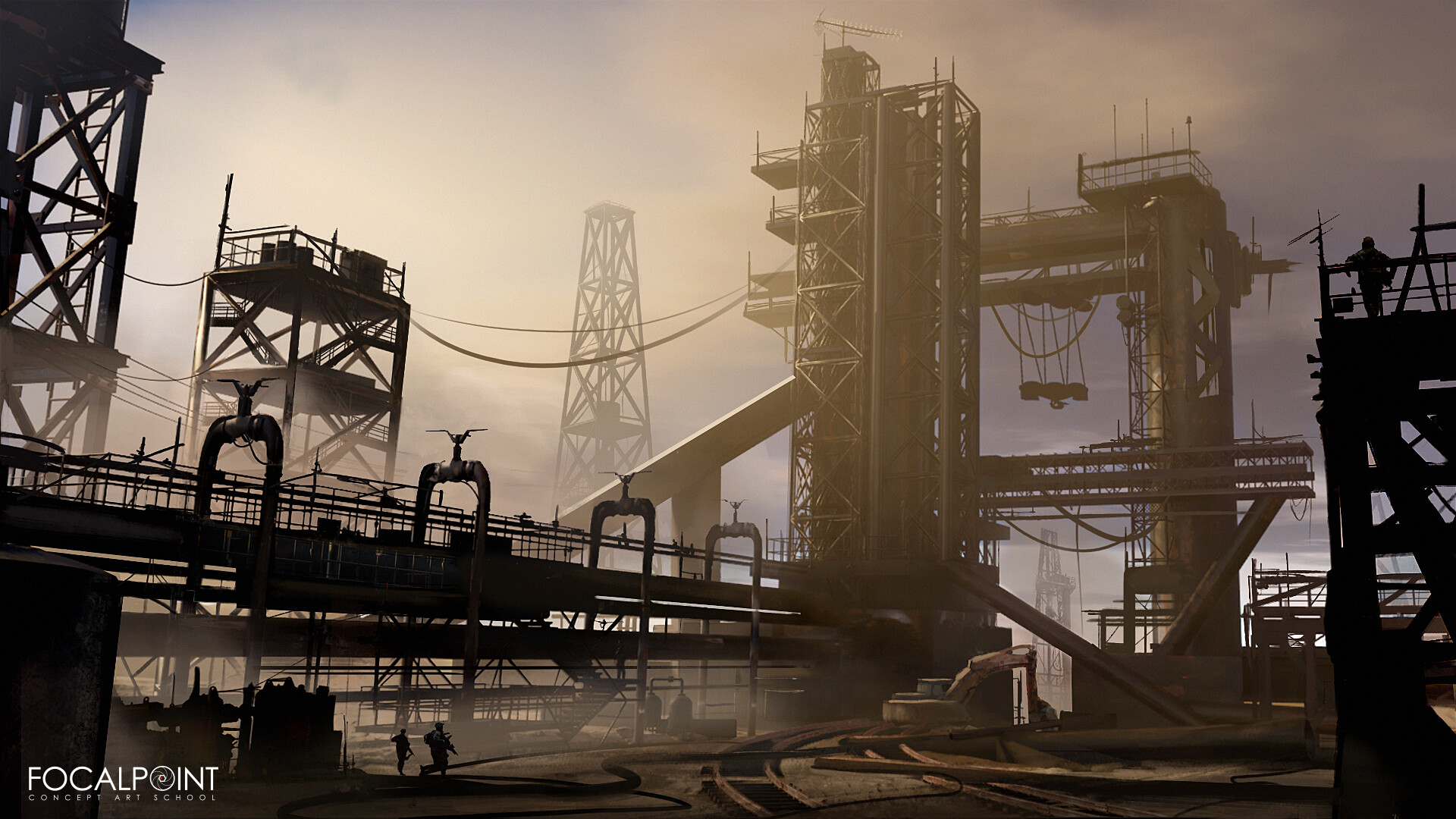 ArtStation - Redesign CoD Rust Map