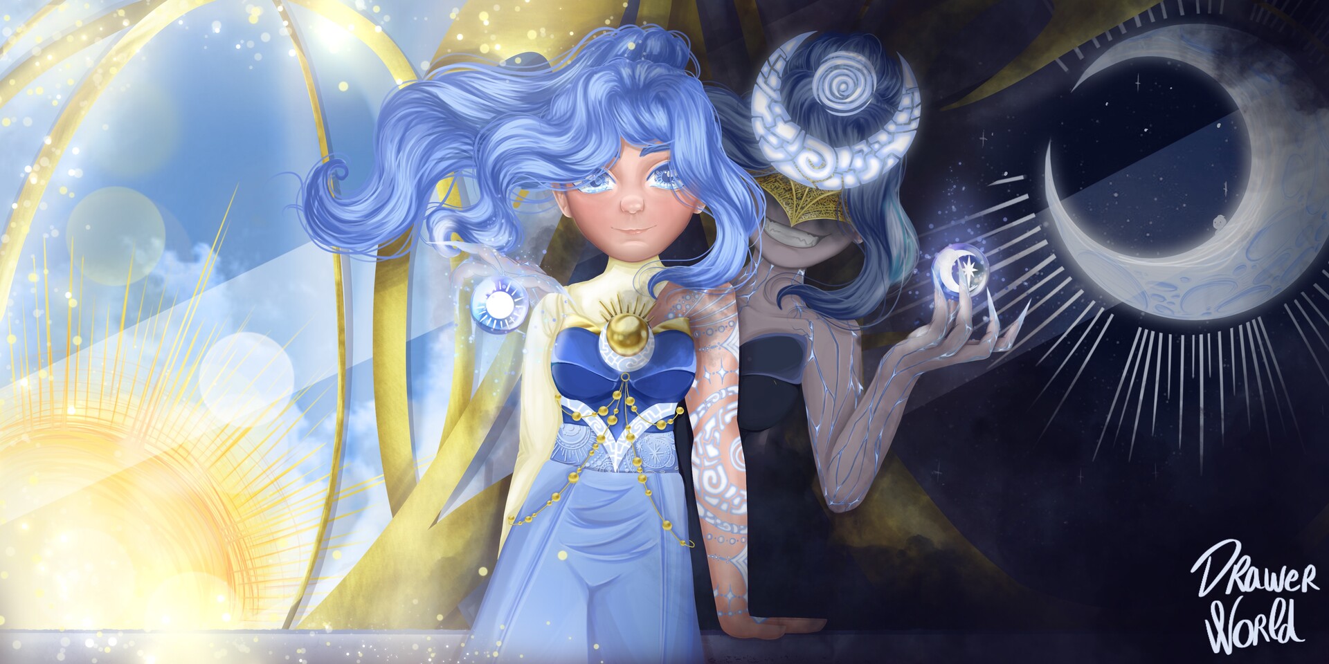 ArtStation - Kara & Raka (2022 version)