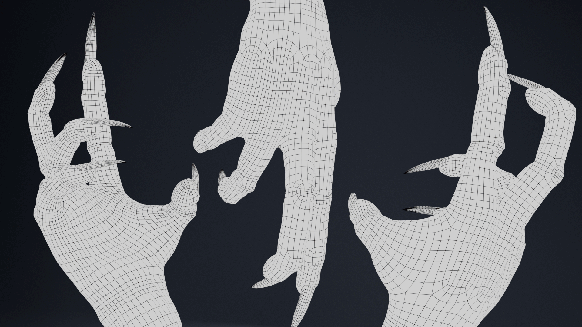 vampire hands drawing