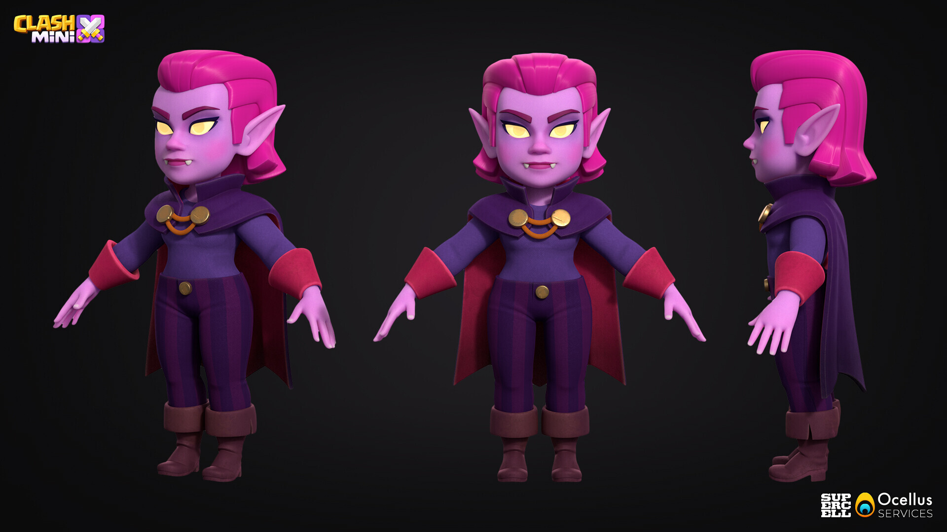 Mykhail Klymenko - Clash Mini - Vampire Countess